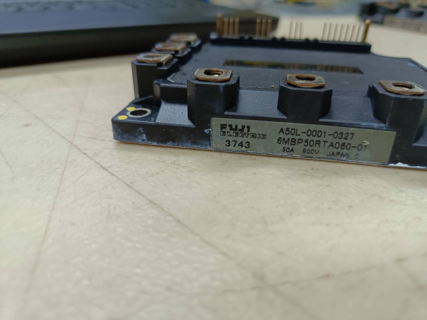 FANUC A50l-0001-0327 6MBP50RTA060-01 POWER MODULE - แหล่งรวมข้อมูล CNC PARAMETER ทุกรุ่นสำหรับ ...